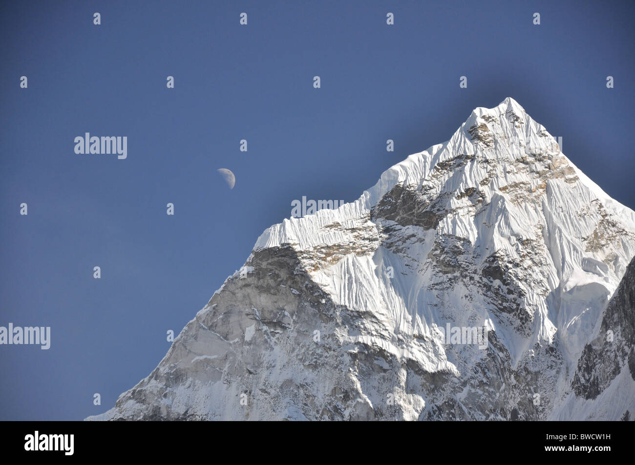 Moonrise On Himalayas High Resolution Stock Photography and Images - Alamy