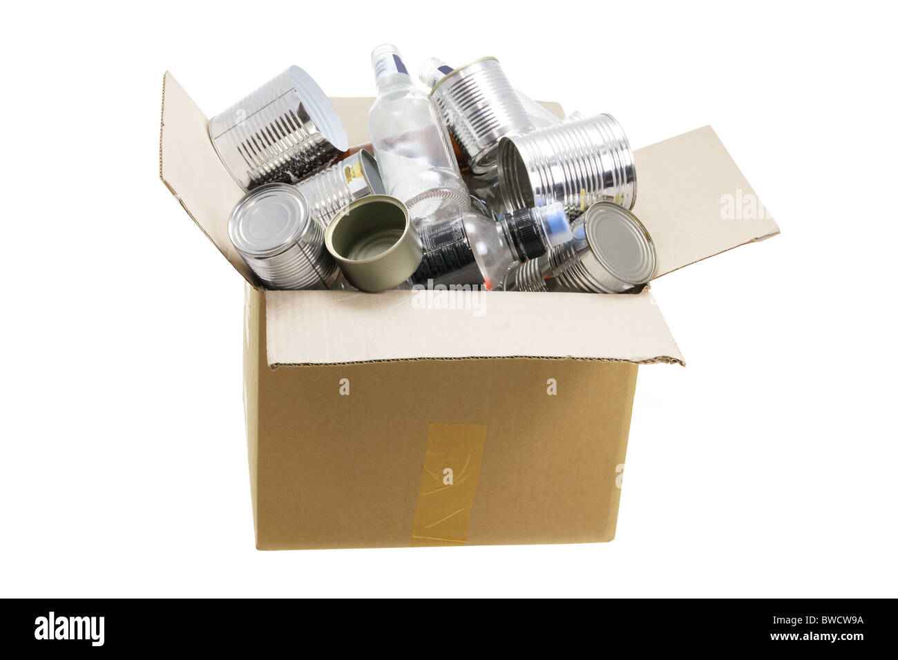 Recycleable waste Cut Out Stock Images & Pictures - Alamy