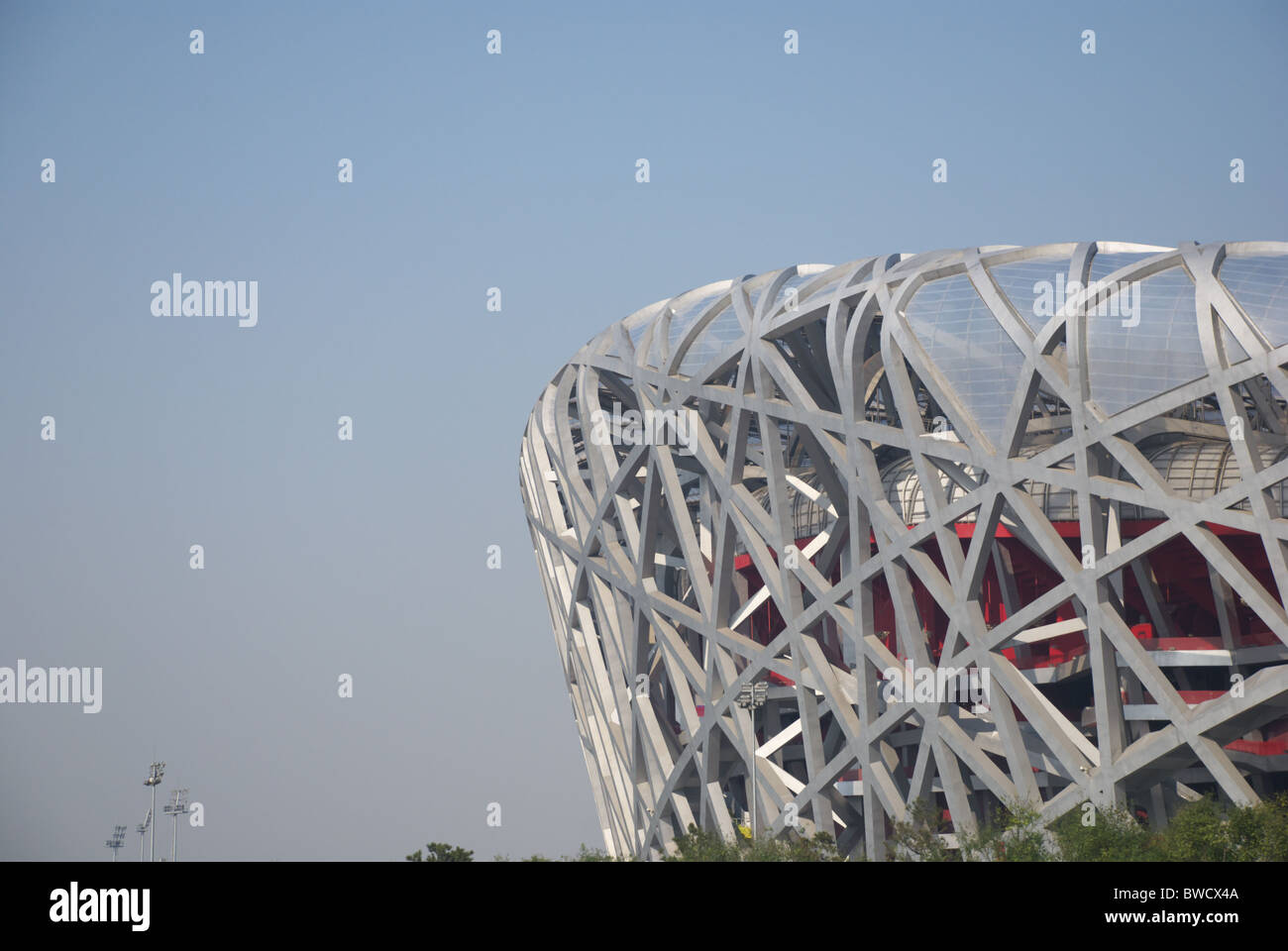 Bird's nest -- Beijing National Stadium Stock Photo - Alamy