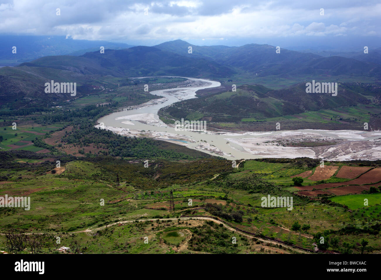 Citadel of ancient Byllis (6 century), Byllis, district Ballsh, Albania ...