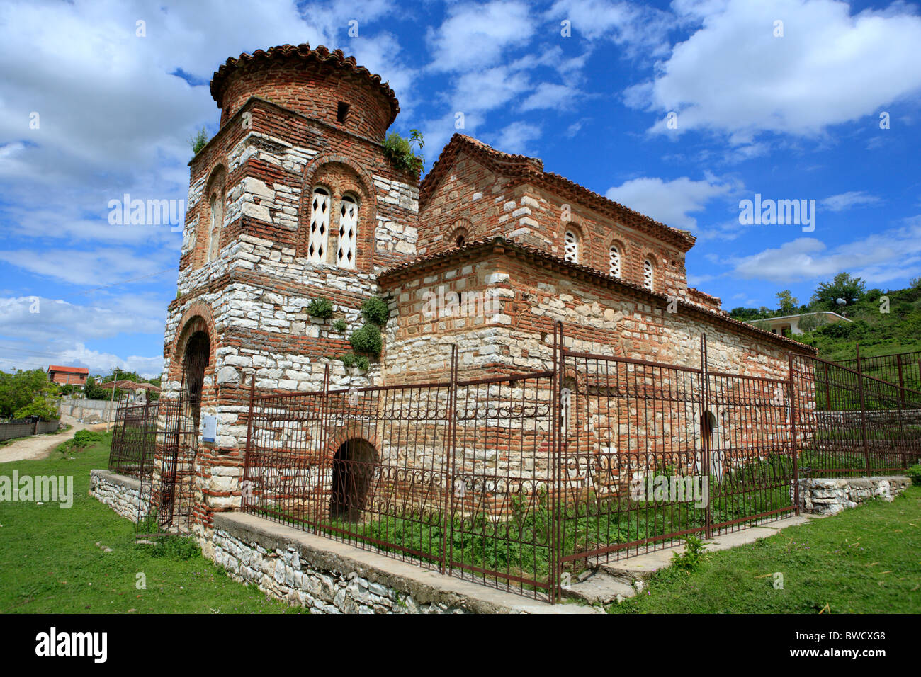 St. Nicholas church (12-14 century), Perondi, district of Kucove ...