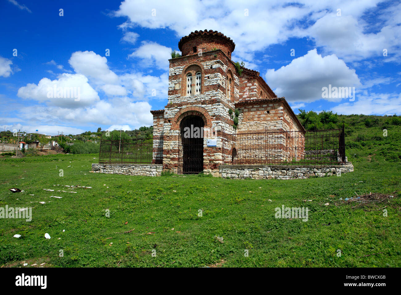 St. Nicholas church (12-14 century), Perondi, district of Kucove ...