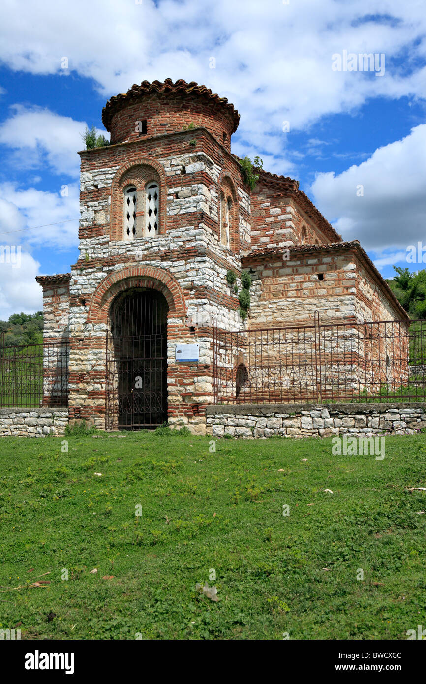 St. Nicholas church (12-14 century), Perondi, district of Kucove ...