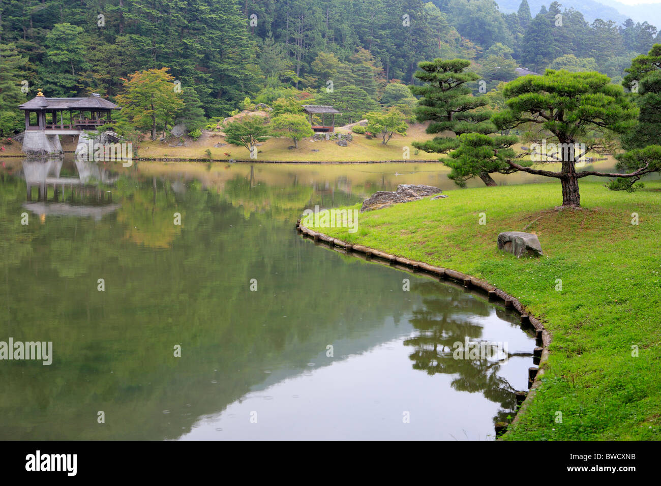Shugaku-in imperial villa (1655-1659), Kyoto, Japan Stock Photo - Alamy