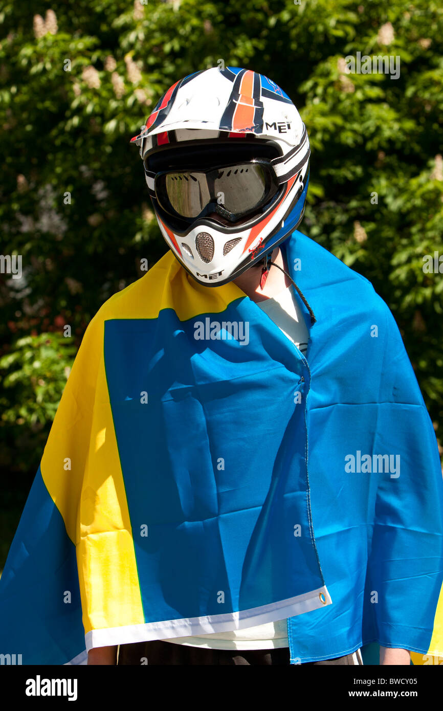 Man swedish flag hi-res stock photography and images - Alamy