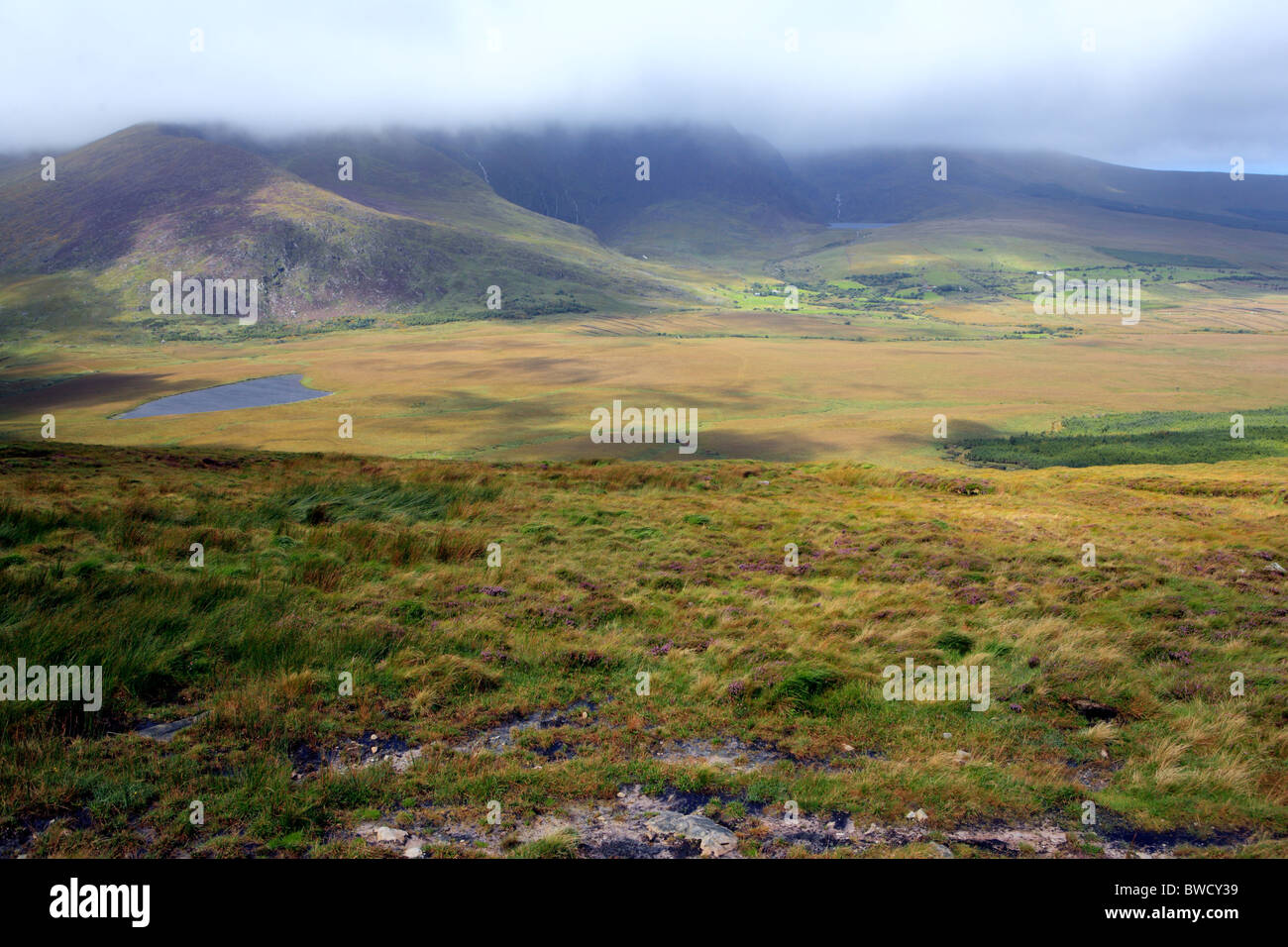 Connor pass, Dingle peninsula, Kerry county, Ireland Stock Photo - Alamy