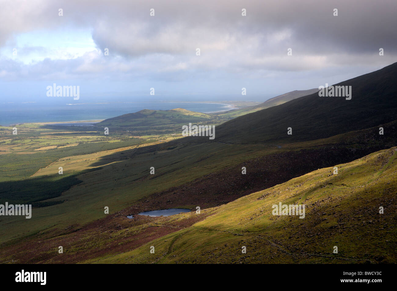 Connor pass, Dingle peninsula, Kerry county, Ireland Stock Photo - Alamy