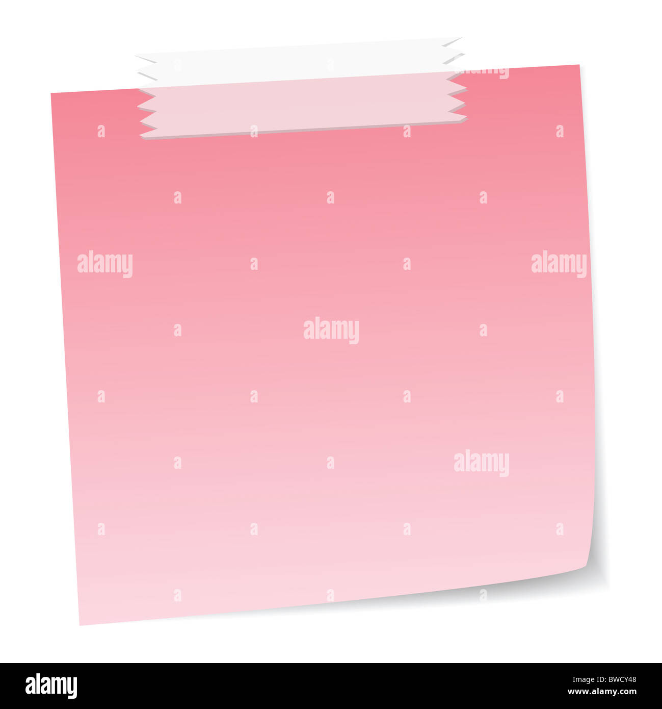 message notes with tape Stock Photo - Alamy