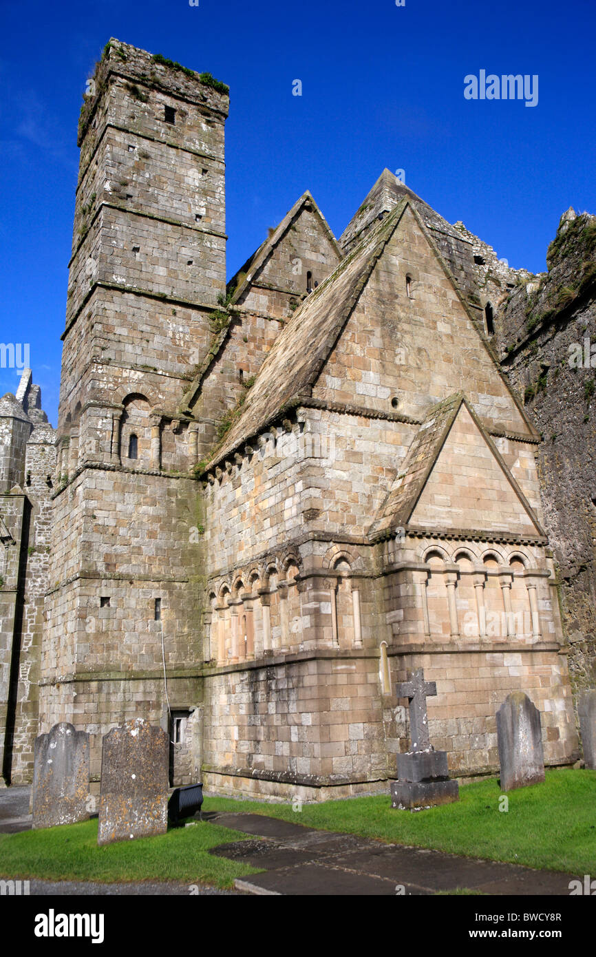 Cormac's Chapel (1127-1134), Tipperary, Rock of Cashel, Ireland Stock ...