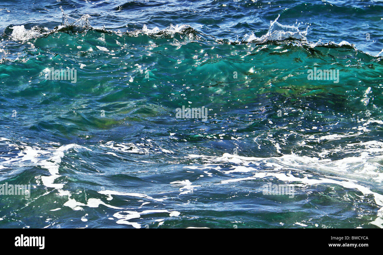 Emerald green sea water texture hi-res stock photography and images - Alamy