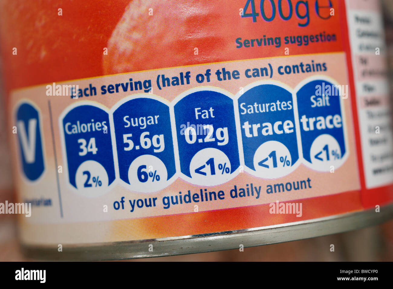 Nutritional labelling hi-res stock photography and images - Alamy