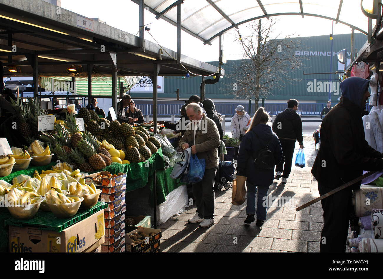Birmingham bull ring market hi-res stock photography and images - Alamy