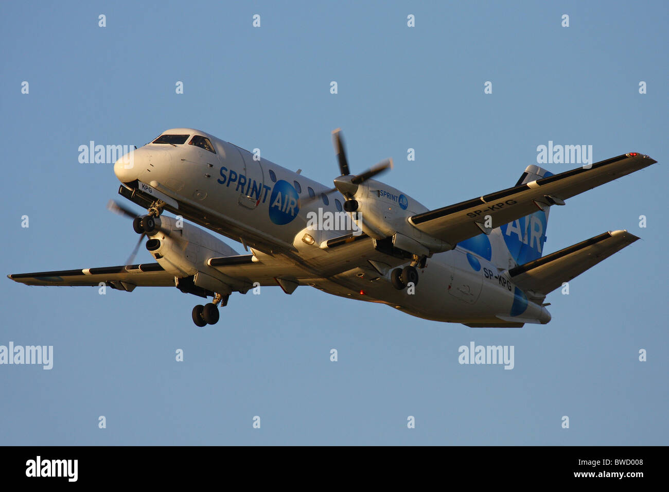 Saab 340 aircraft hi-res stock photography and images - Alamy
