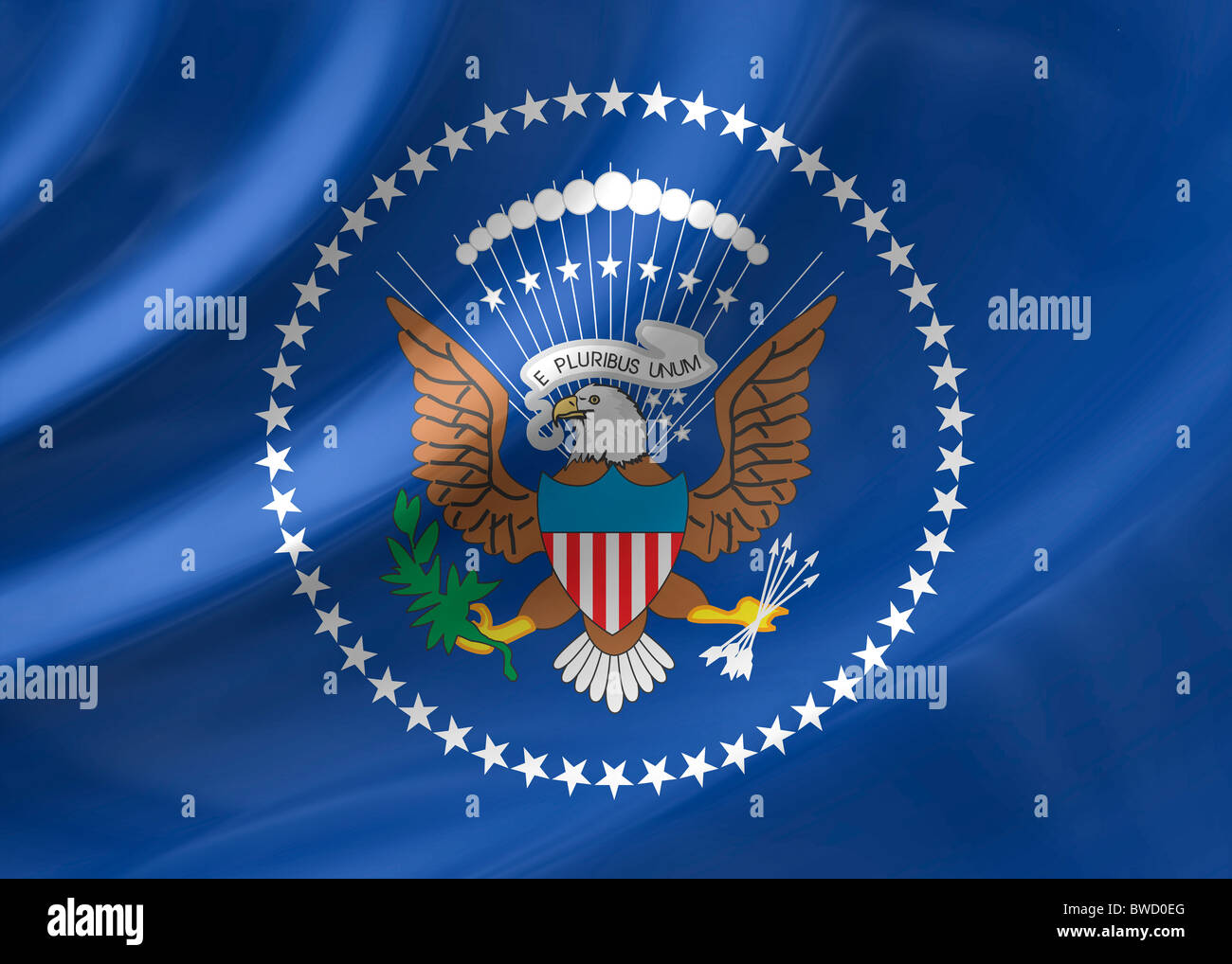 President USA flag Stock Photo - Alamy