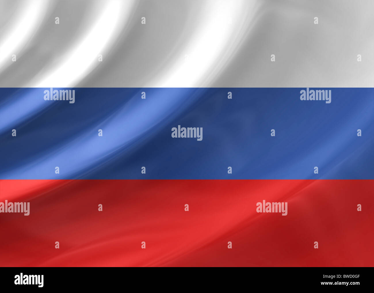 Russian Federation flag Stock Photo - Alamy