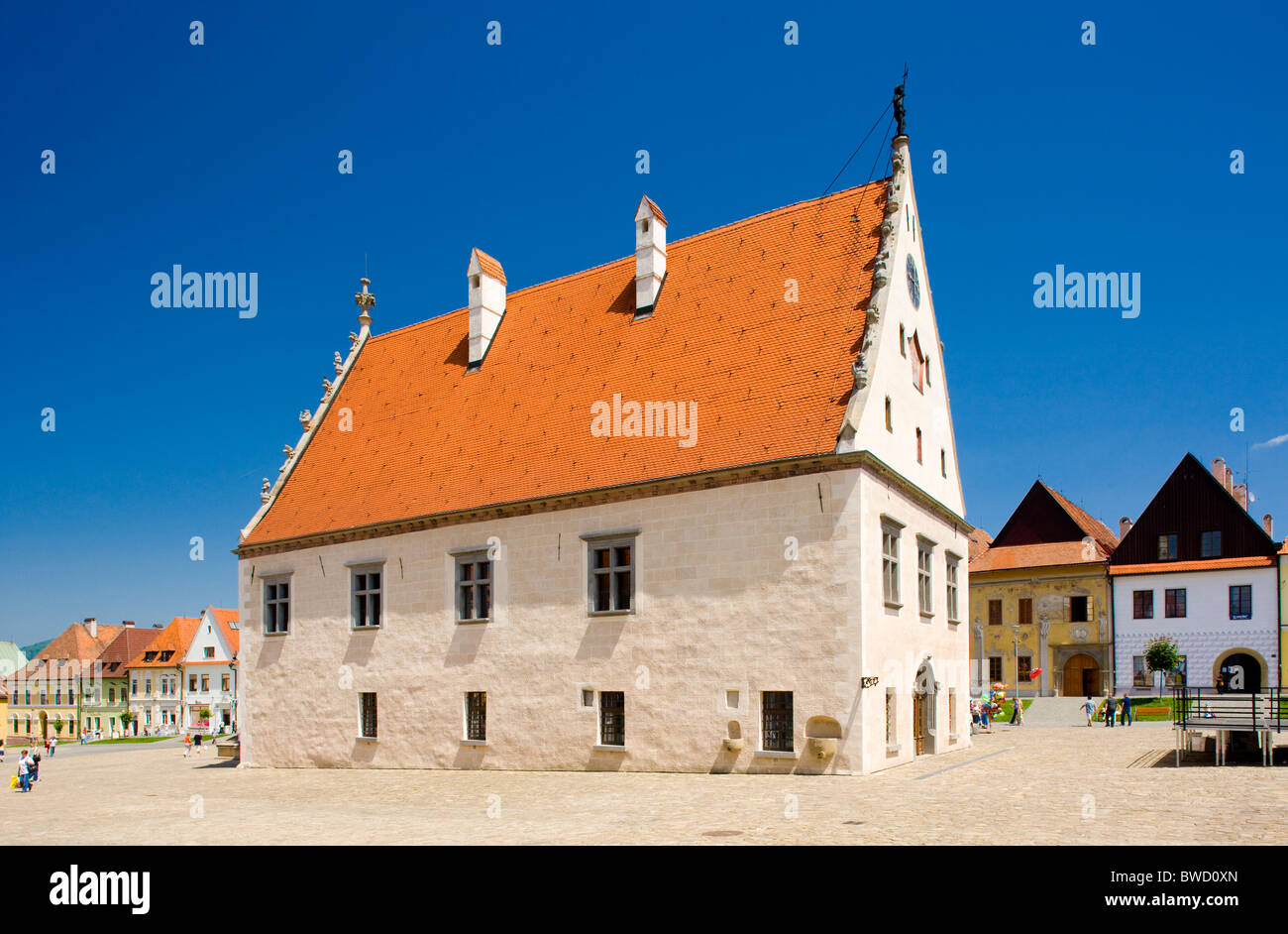 Central square bardejov old hi-res stock photography and images - Alamy