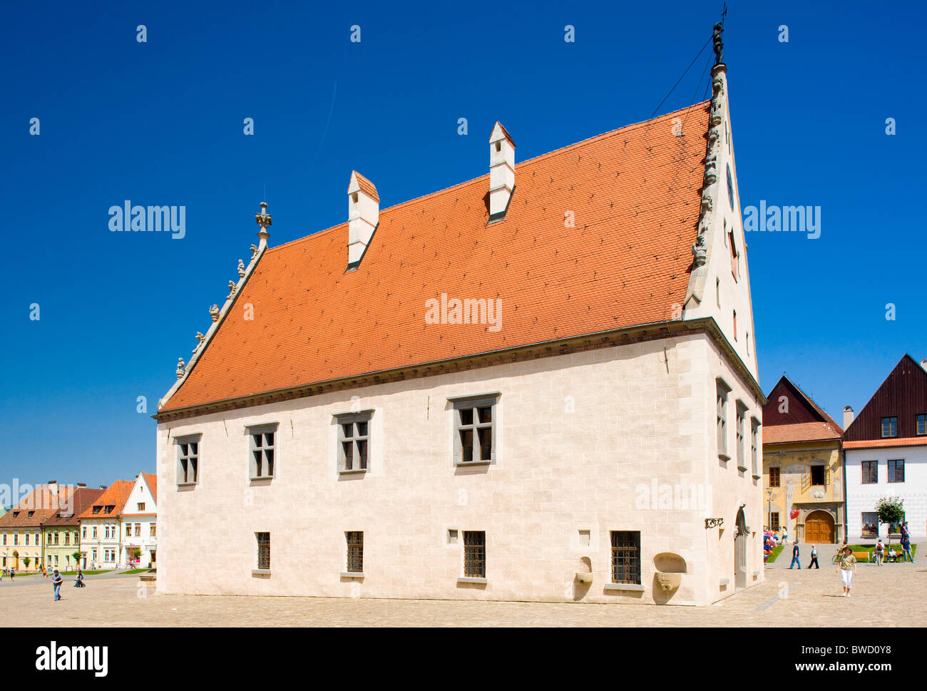 Central square bardejov old hi-res stock photography and images - Alamy