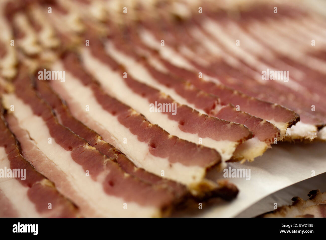 Artisan Bacon from Lancaster County, PA, USA Stock Photo - Alamy