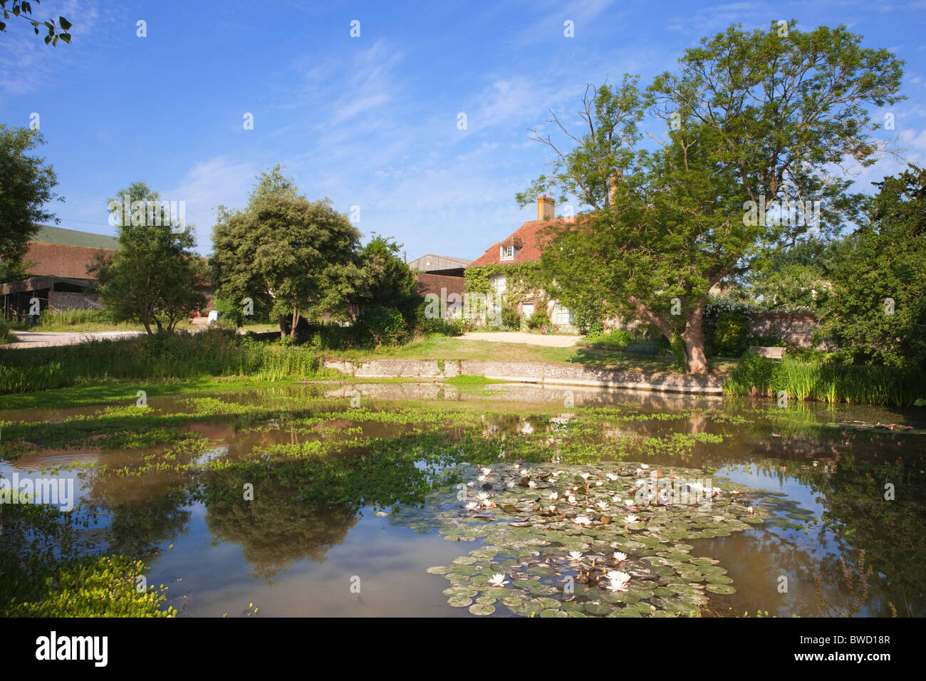Charleston farmhouse; East Sussex; England, Great Britain Stock Photo ...