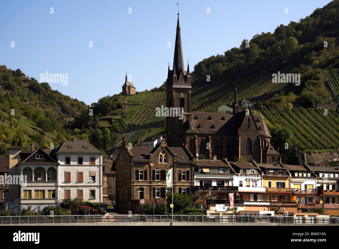 German village of Lorchhausen, near Lorch, Germany Stock Photo - Alamy