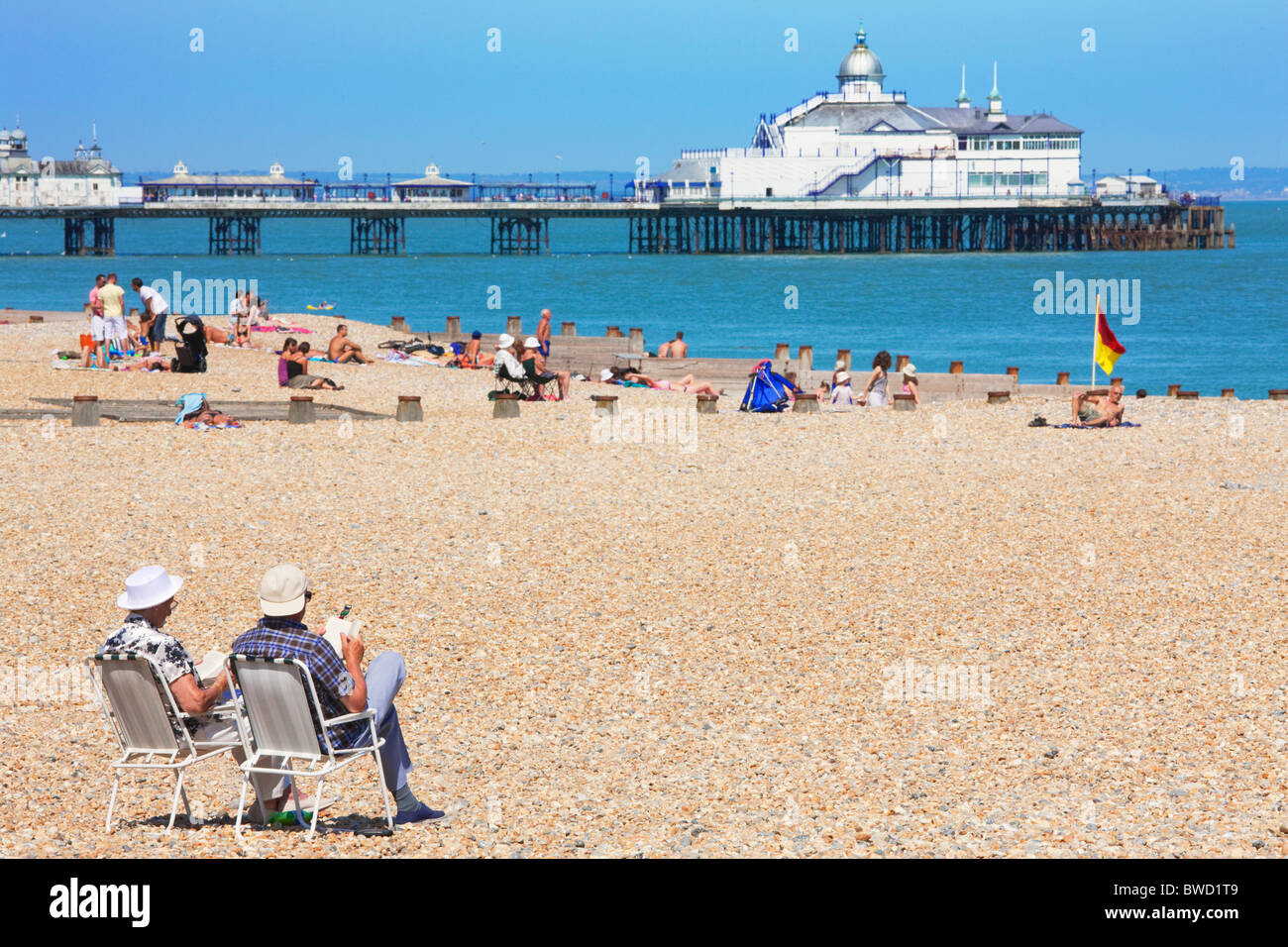 Eastbourne beach hi-res stock photography and images - Alamy