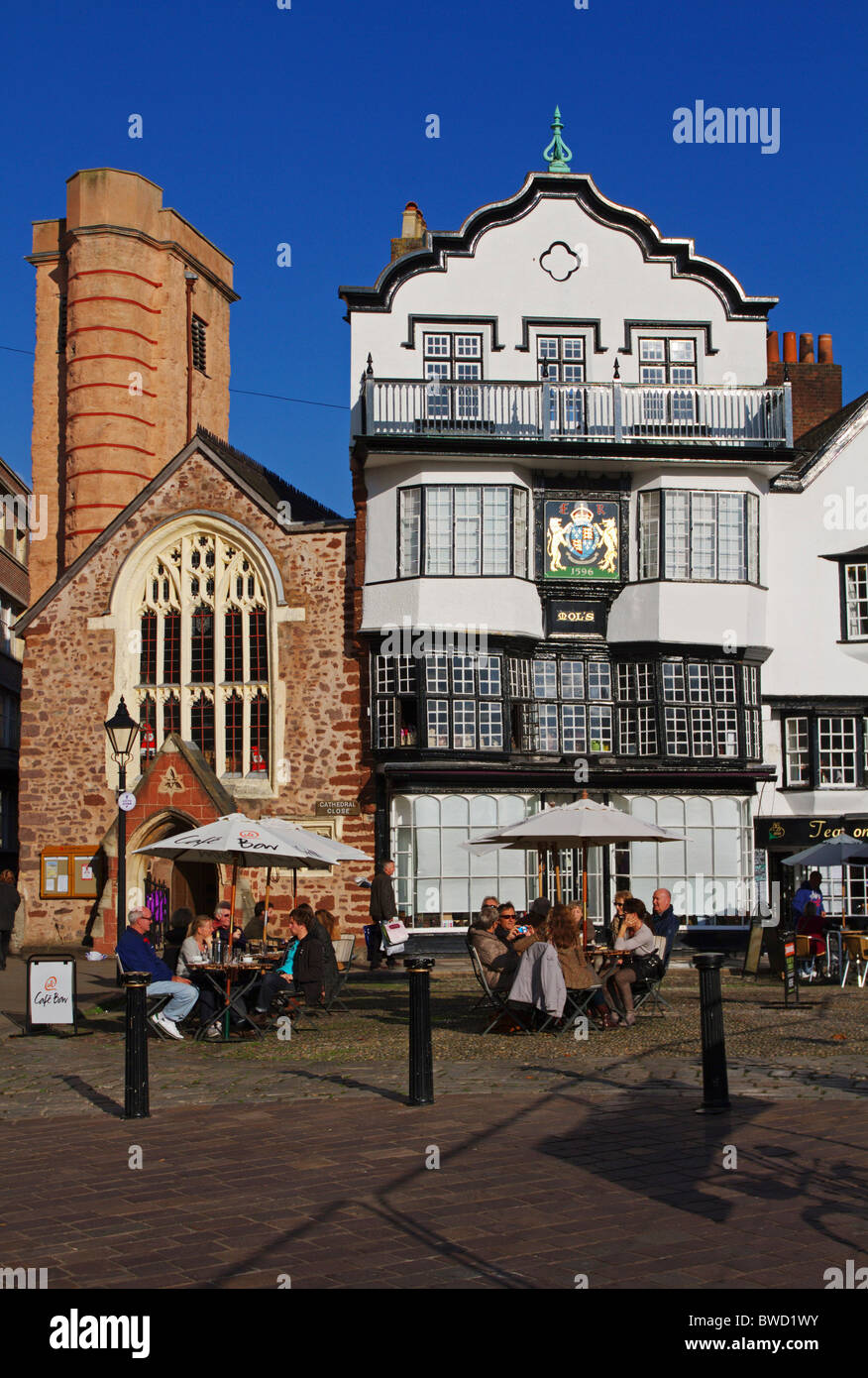 The tudor house exeter hi-res stock photography and images - Alamy