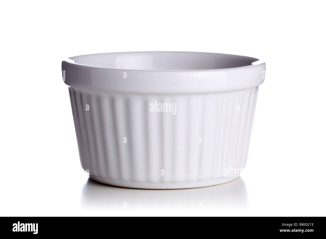 white ceramic pot for various uses. empty Stock Photo - Alamy