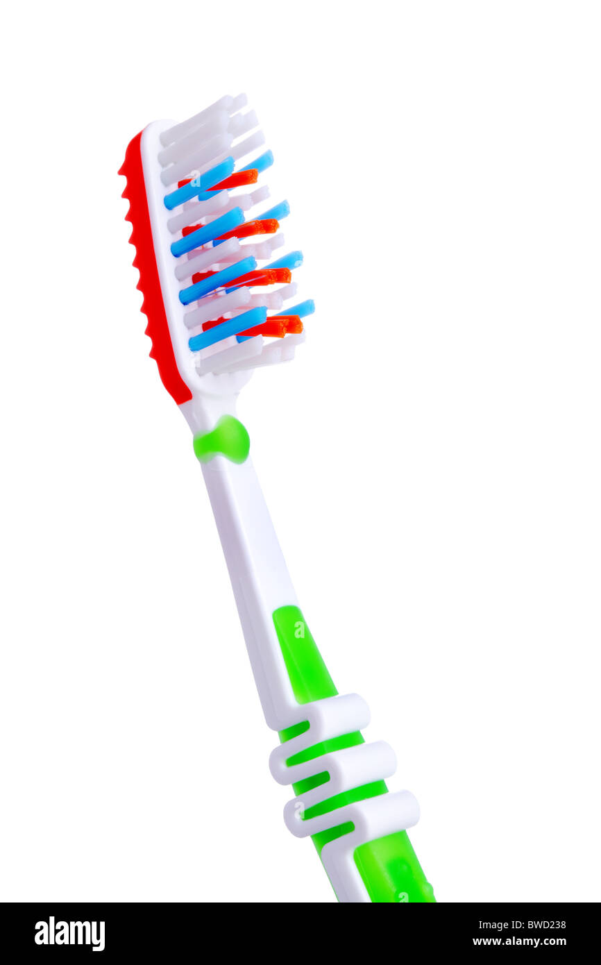 colorful toothbrush isolated on white background Stock Photo - Alamy