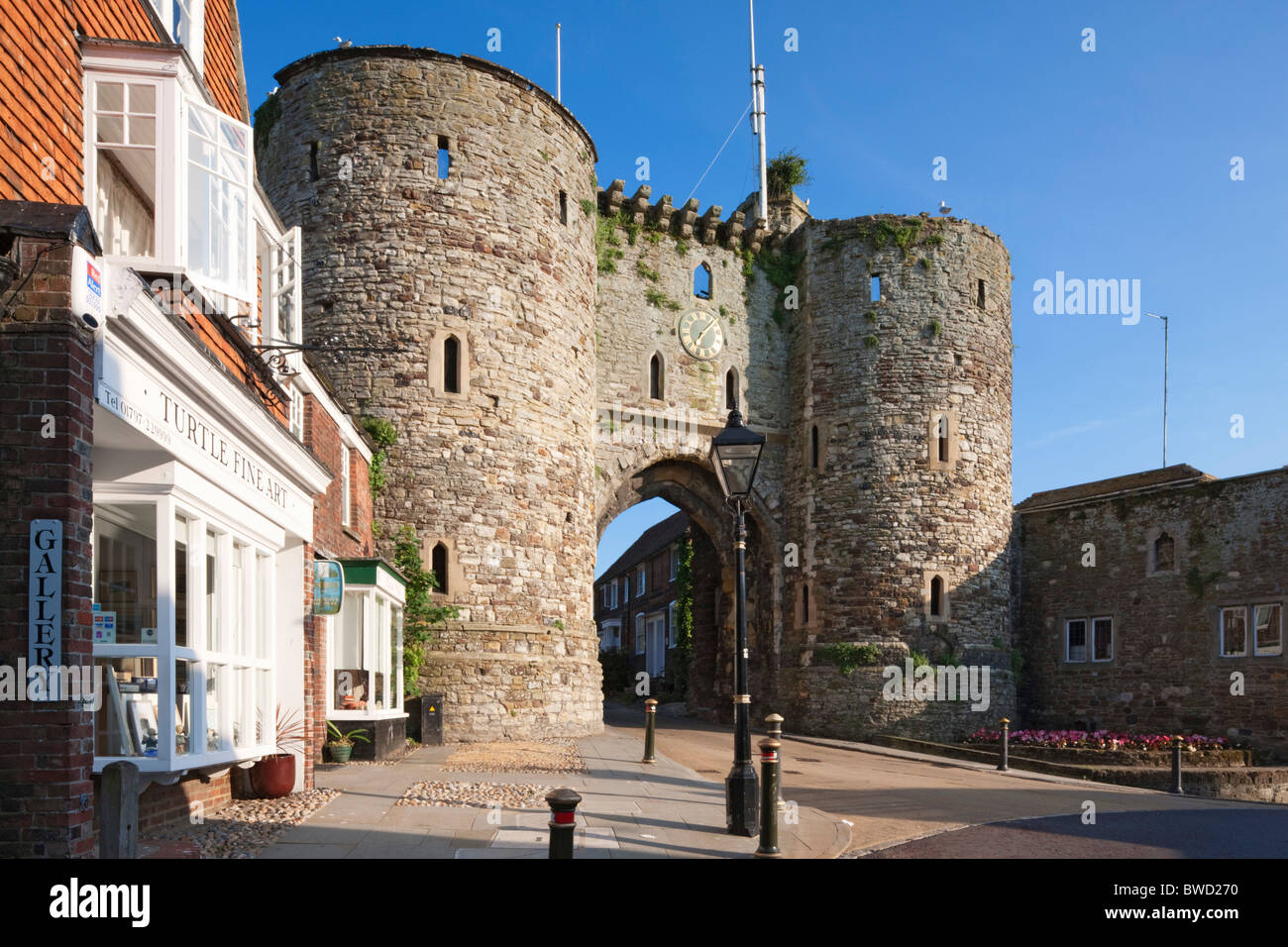 Landgate; Rye; East Sussex; England, Great Britain Stock Photo - Alamy