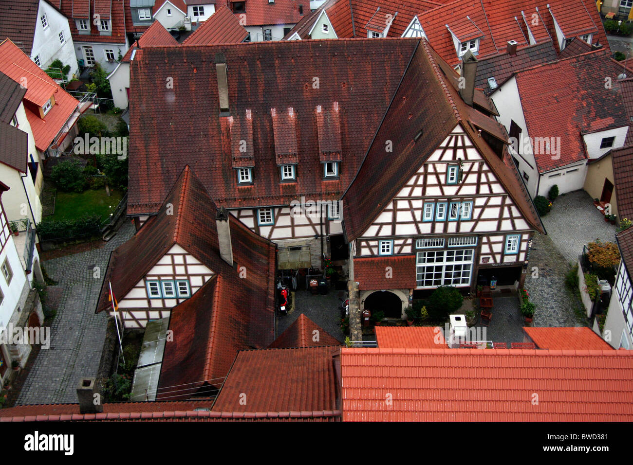 German rooftops hi-res stock photography and images - Alamy