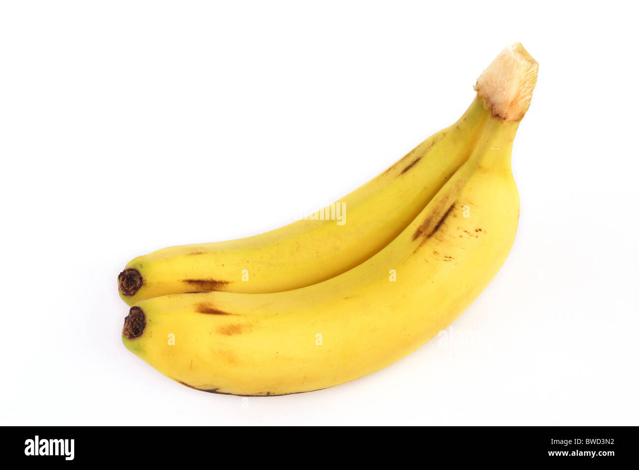 Two bananas Cut Out Stock Images & Pictures - Alamy