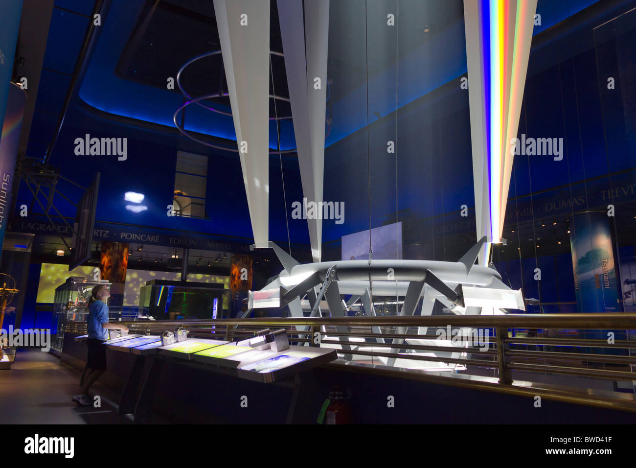 Museum of Science and Industry, Science Storms gallery, Chicago, USA ...