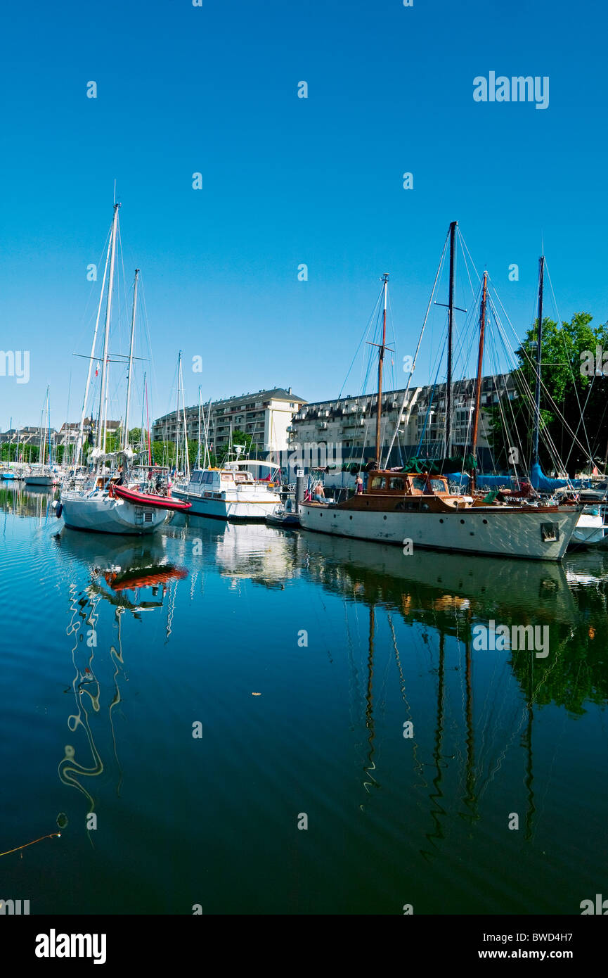 THE HARBOUR, CAEN, CALVADOS, FRANCE Stock Photo - Alamy
