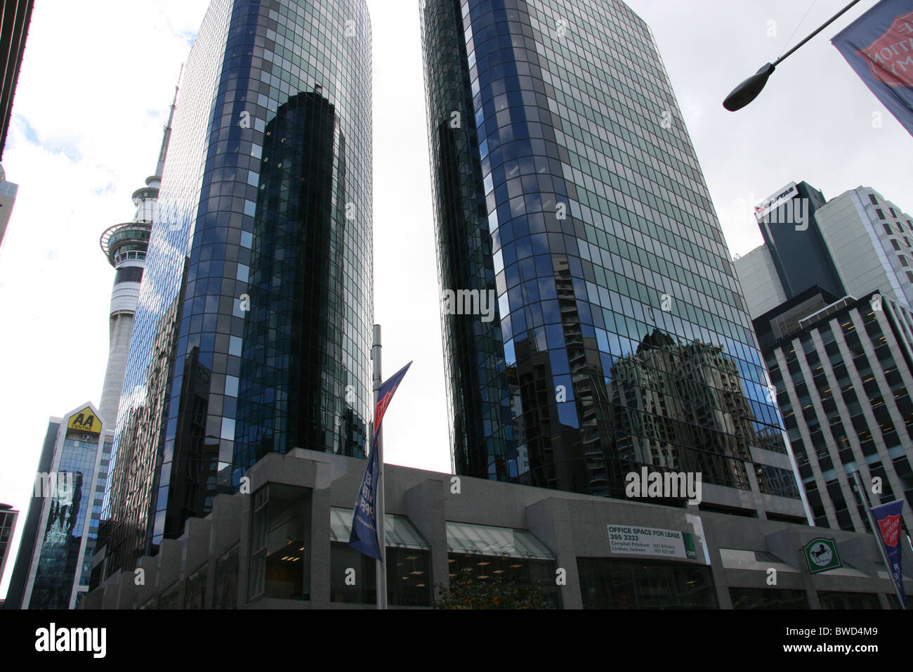 Auckland downtown architecture hi-res stock photography and images - Alamy