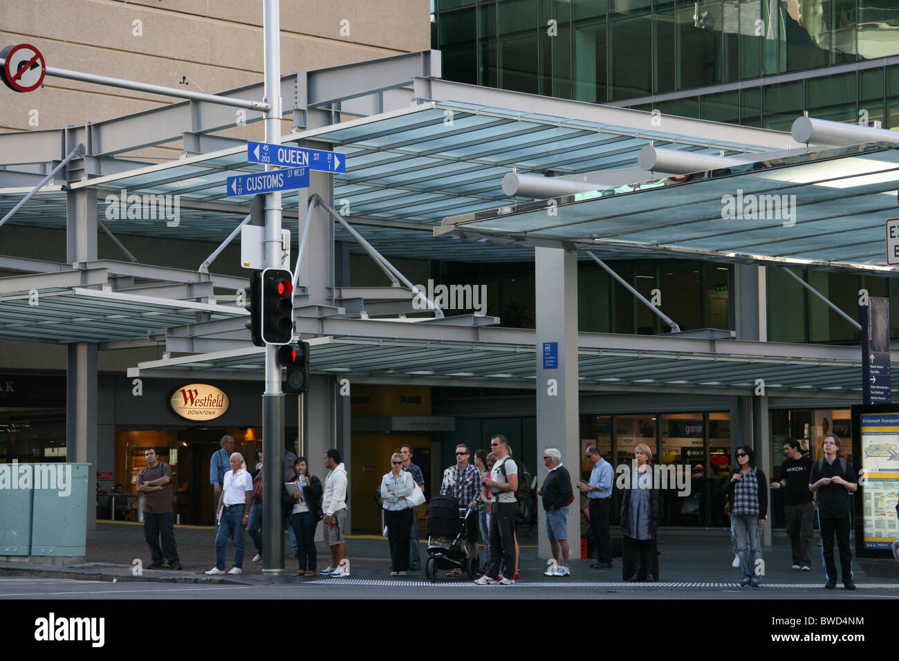 Traffic sign auckland hi-res stock photography and images - Alamy
