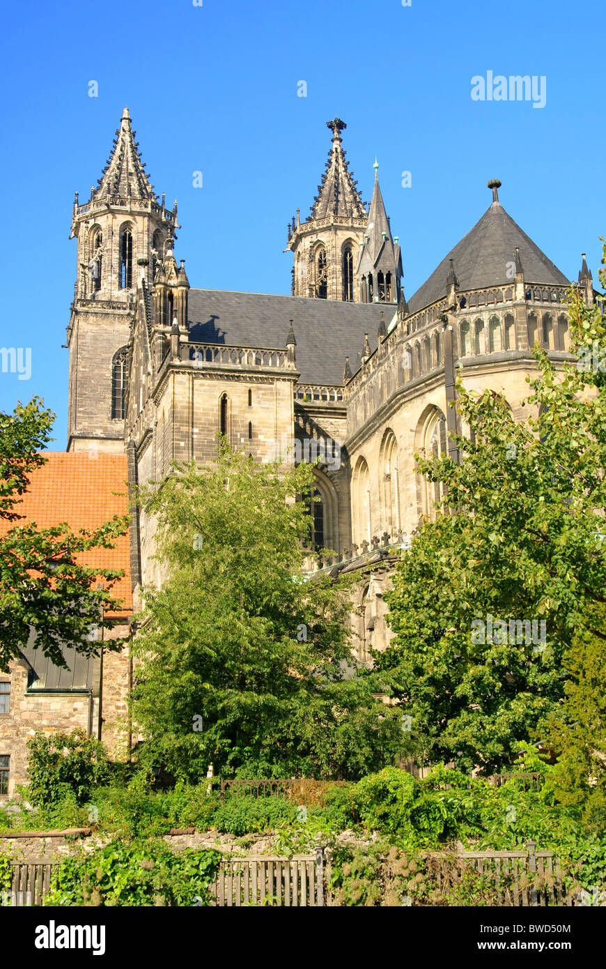 Magdeburg Dom - Magdeburg cathedral 01 Stock Photo - Alamy