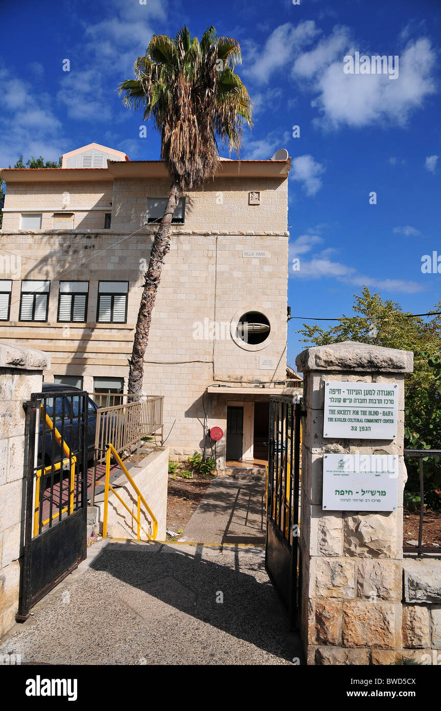 Israel, Haifa, The German Colony (established in Haifa in 1868 by the ...