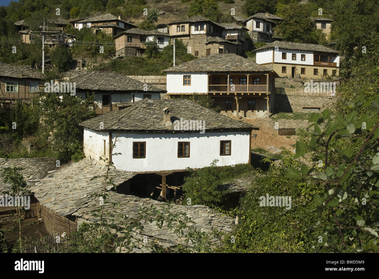 Leshten village, Traditional bulgarian architecture, Gotze Delchev ...