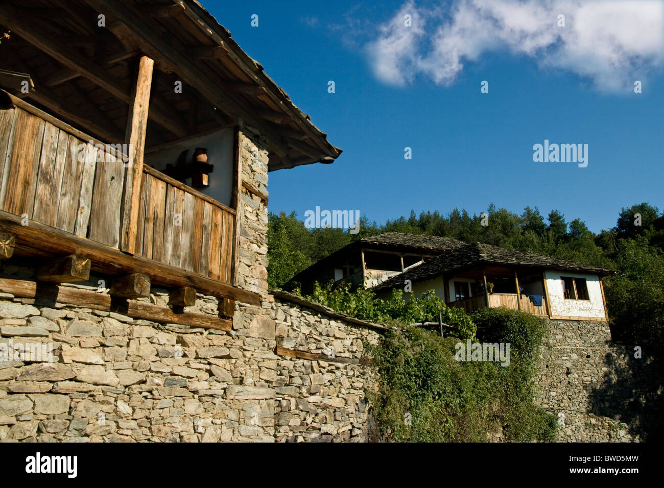 Leshten village, Traditional bulgarian architecture, Gotze Delchev ...
