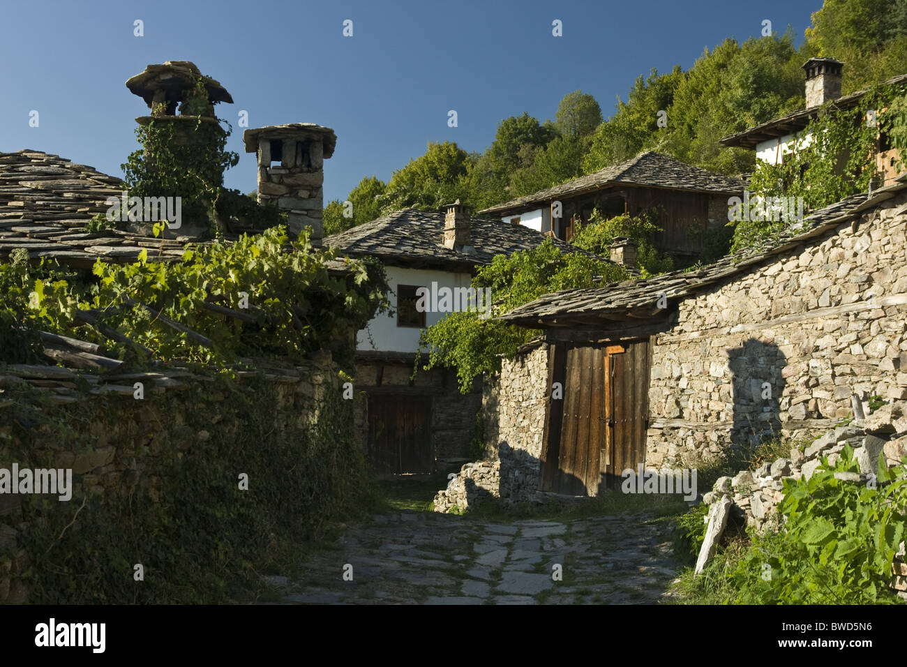 Leshten village, Traditional bulgarian architecture, Gotze Delchev ...