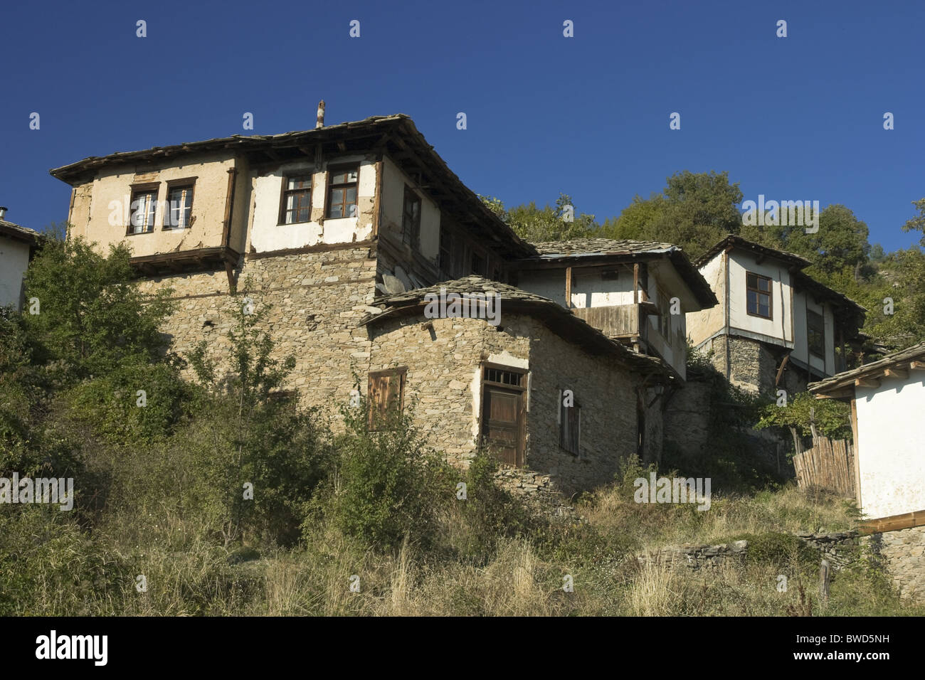 Leshten village, Traditional bulgarian architecture, Gotze Delchev ...