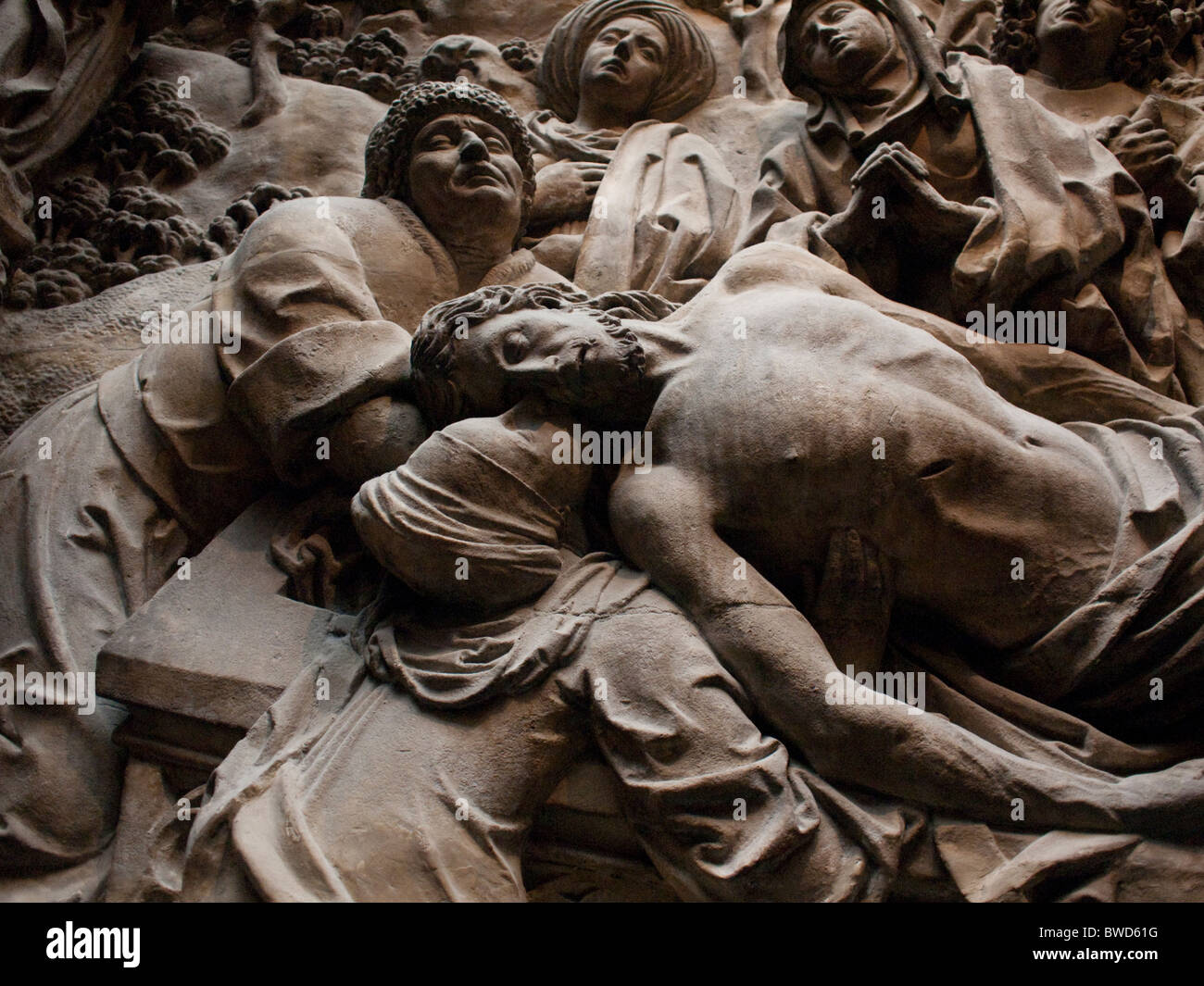 Christ Suffering Stock Photo - Alamy