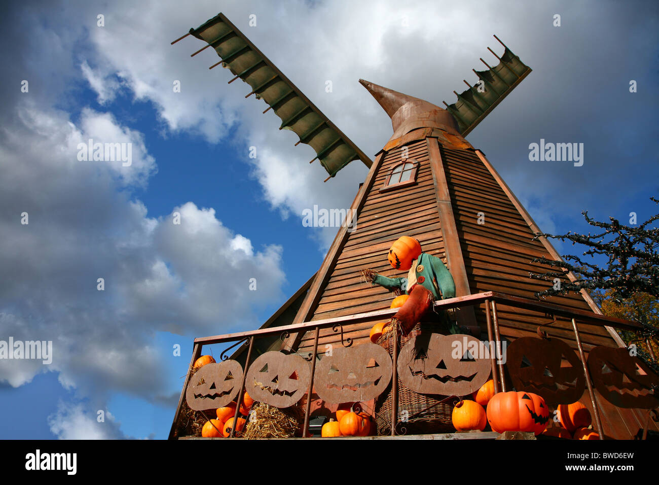Halloween at the Tivoli in Copenhagen - Denmark 2009 Stock Photo - Alamy
