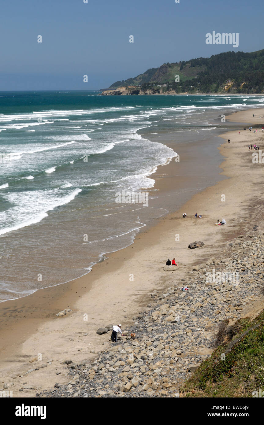 BEVERLY BEACH STATE PARK pacific ocean northwest oregon usa coast ...