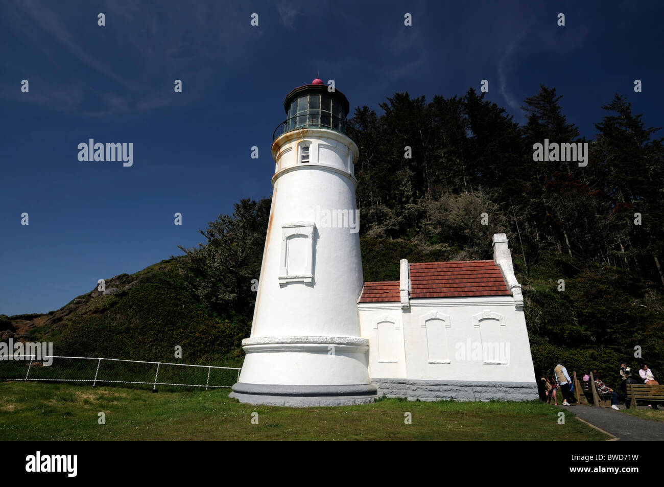 haceta head lighthouse florence oregon usa pacific northwest pacific ...