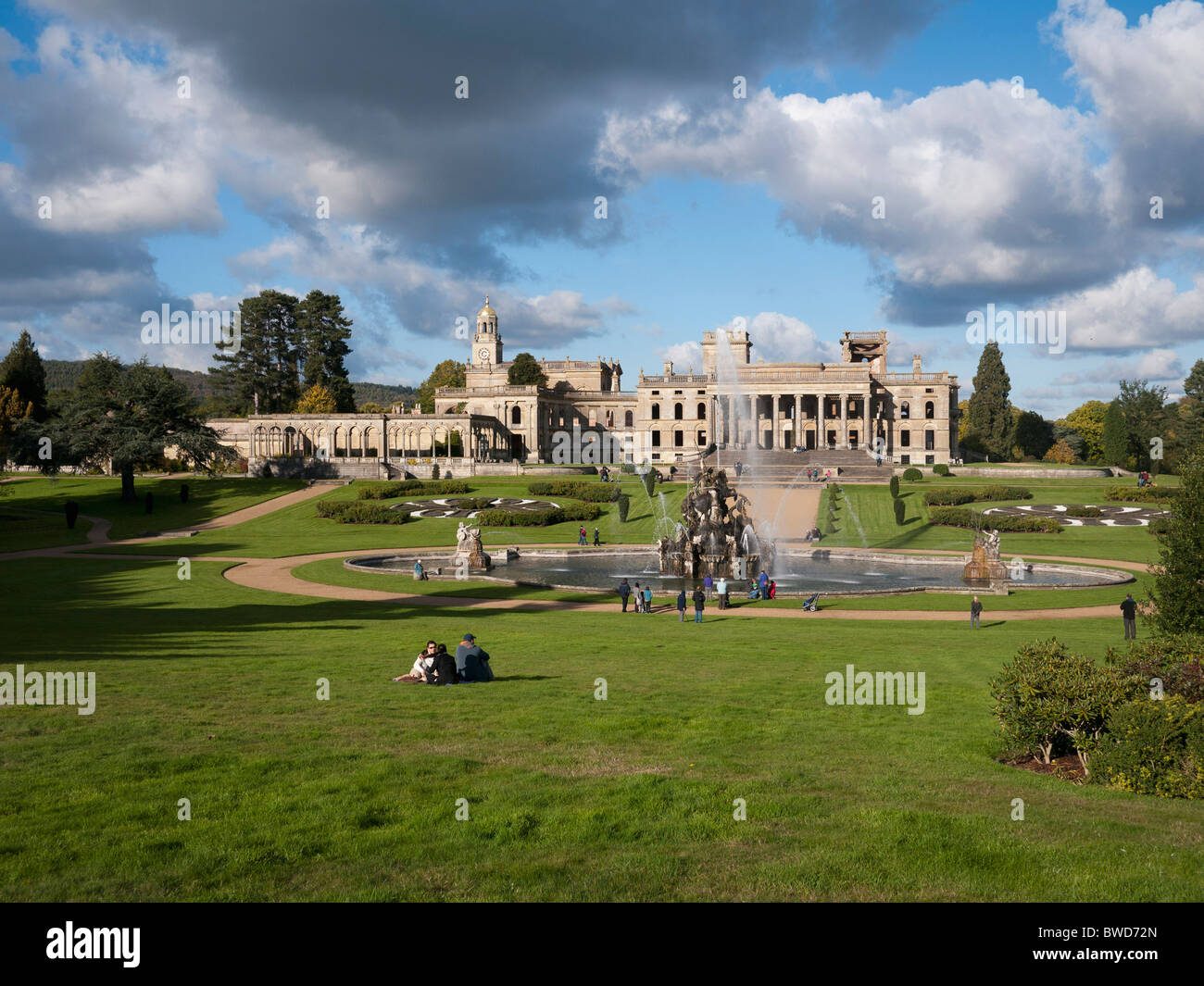 witley court worcestershire england uk Stock Photo - Alamy