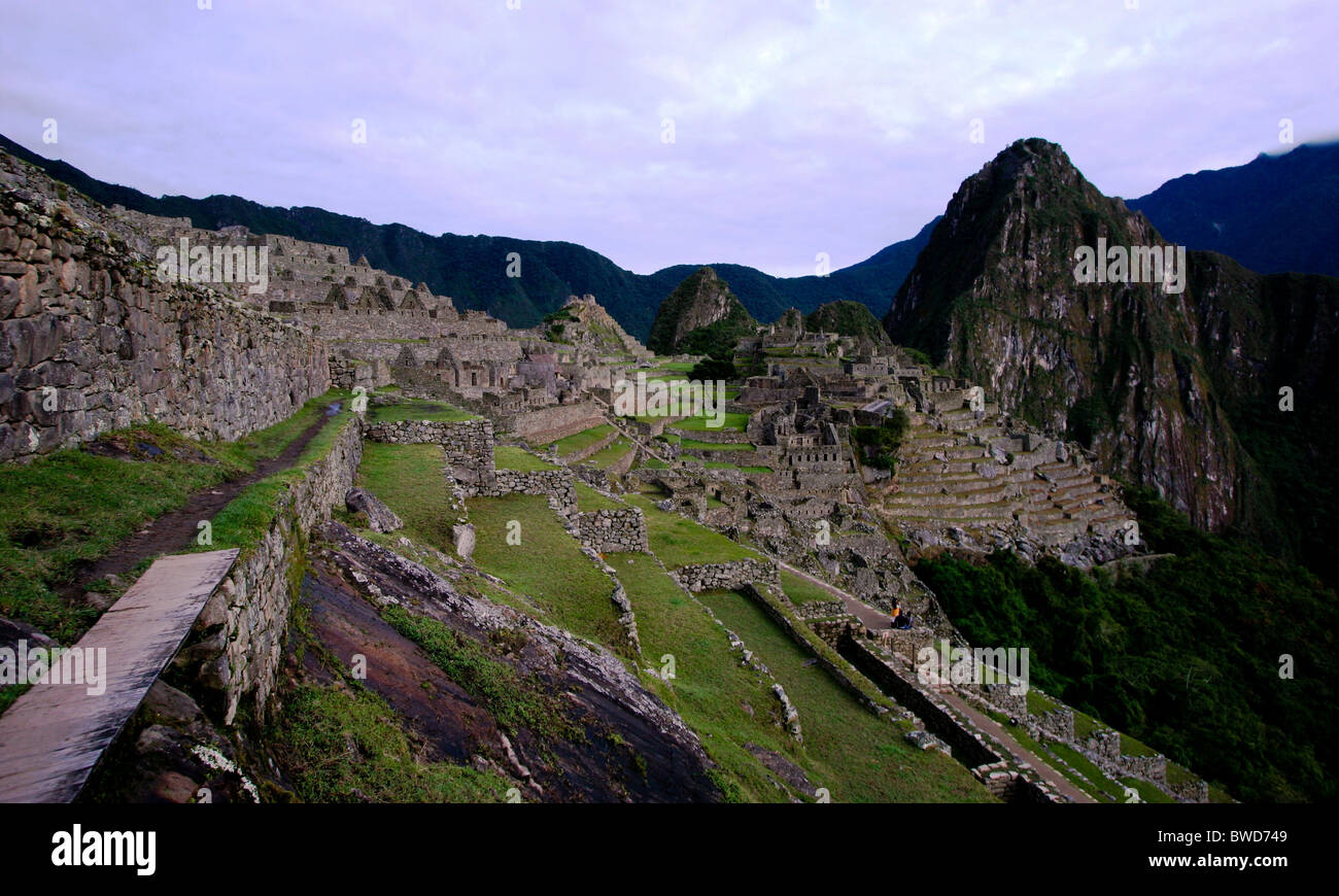 Machu Picchu, Aguas Calientes, Peru, South America Stock Photo - Alamy