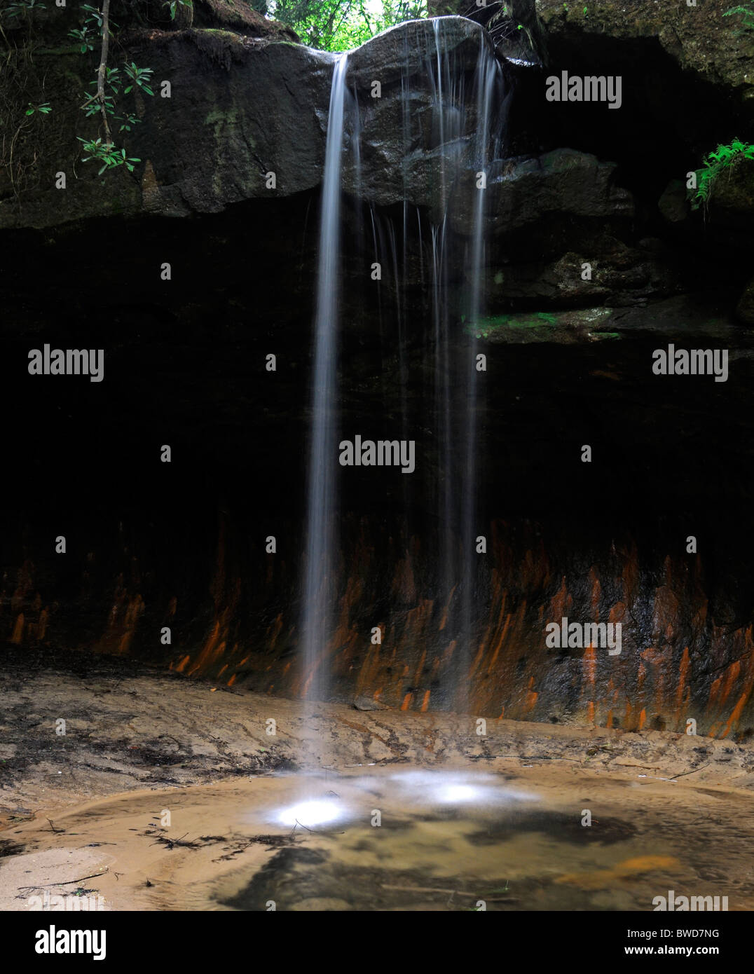 Pooch's Turtle Falls Waterfall Clifty Wilderness Area Red River Gorge ...