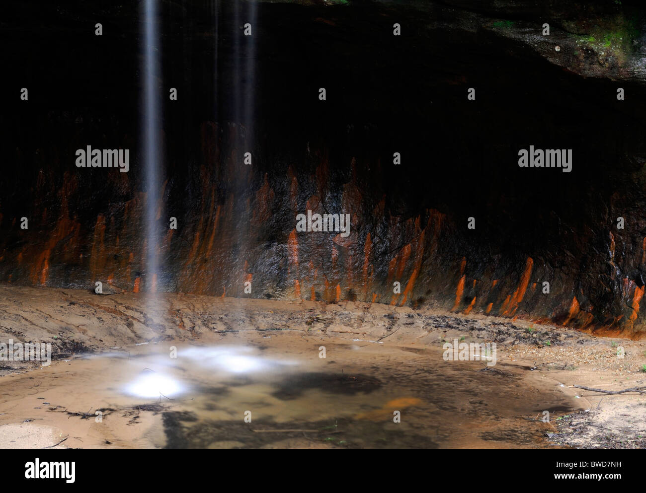 Pooch's Turtle Falls Waterfall Clifty Wilderness Area Red River Gorge ...