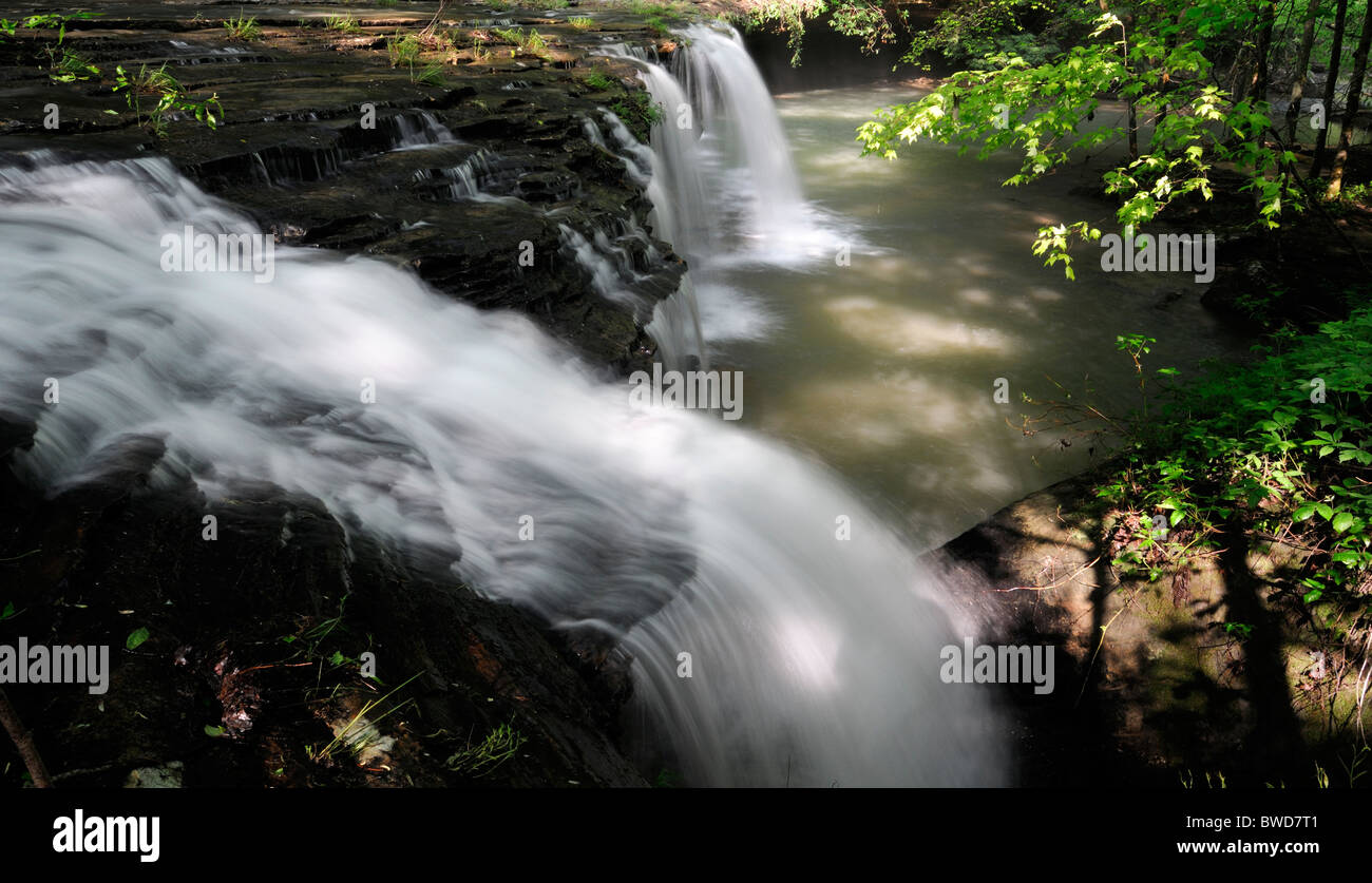 Princess falls waterfall on the lick creek trail Big South Fork ...